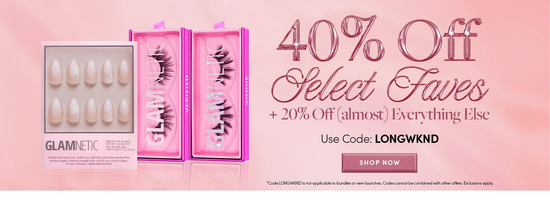 Magnetic Eyelashes & Press-on Nails I Glamnetic – glamnetic