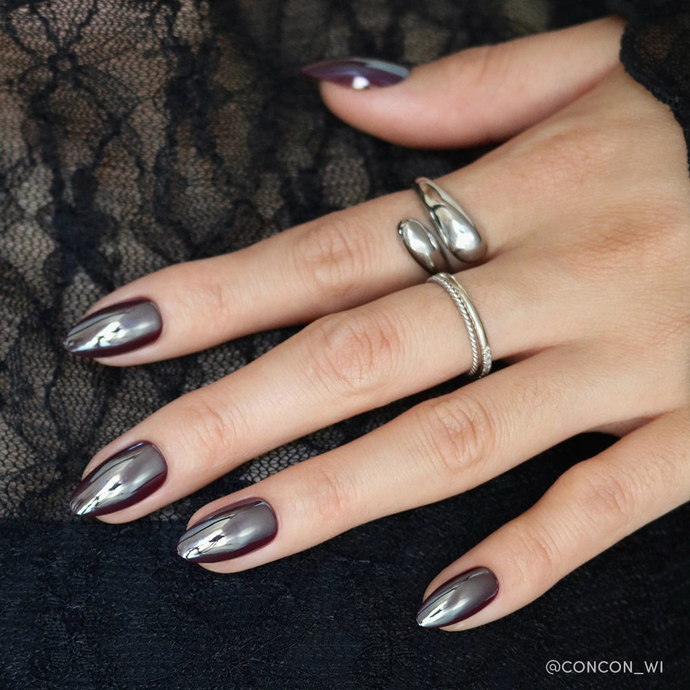 Burgundy Chrome – glamnetic